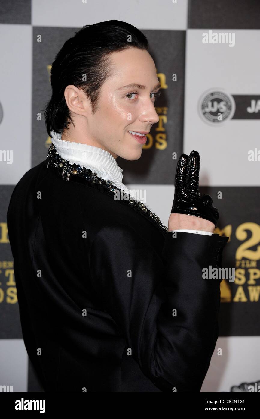 Johnny Weir at the 25th Film Independent Spirit Awards, held at the LA ...