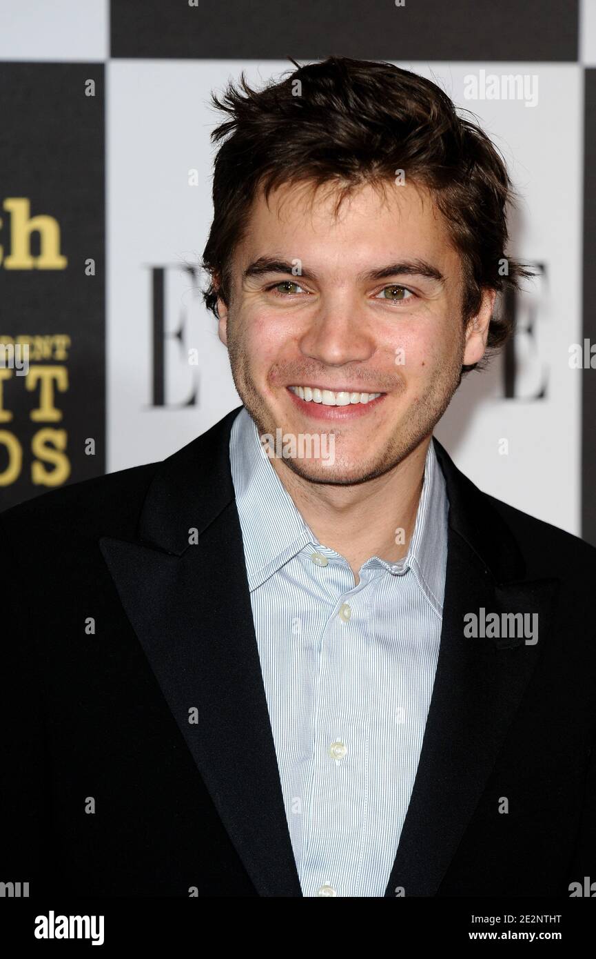 Emile Hirsch at the 25th Film Independent Spirit Awards, held at the LA ...