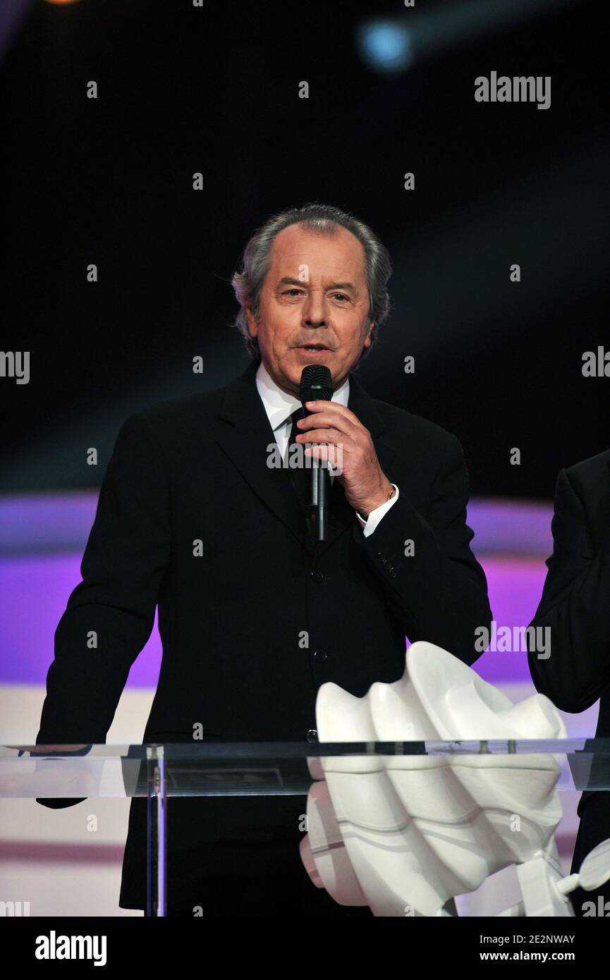 Christian Morin during the 25th 'Victoires de la Musique' ceremony held ...