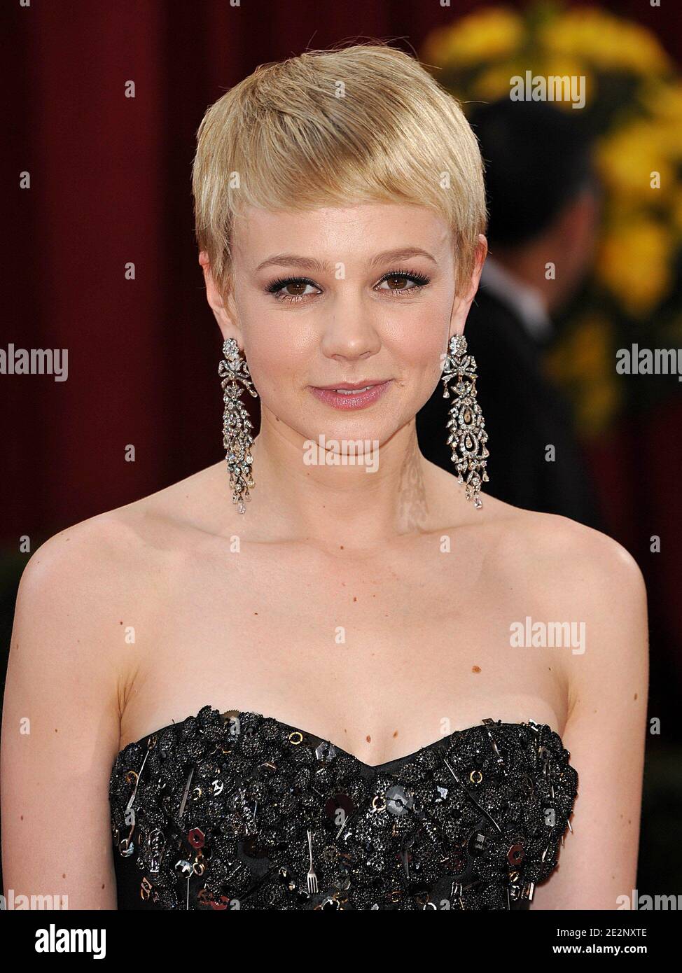 Carey Mulligan arriving at the 82nd Academy Awards ceremony, held at ...