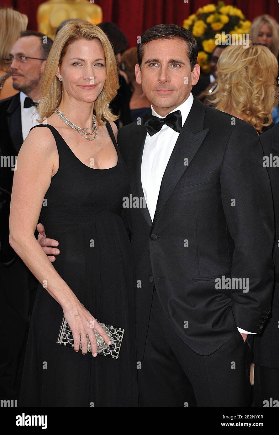 Steve Carell and Nancy Carell arriving at the 82nd Academy Awards ...