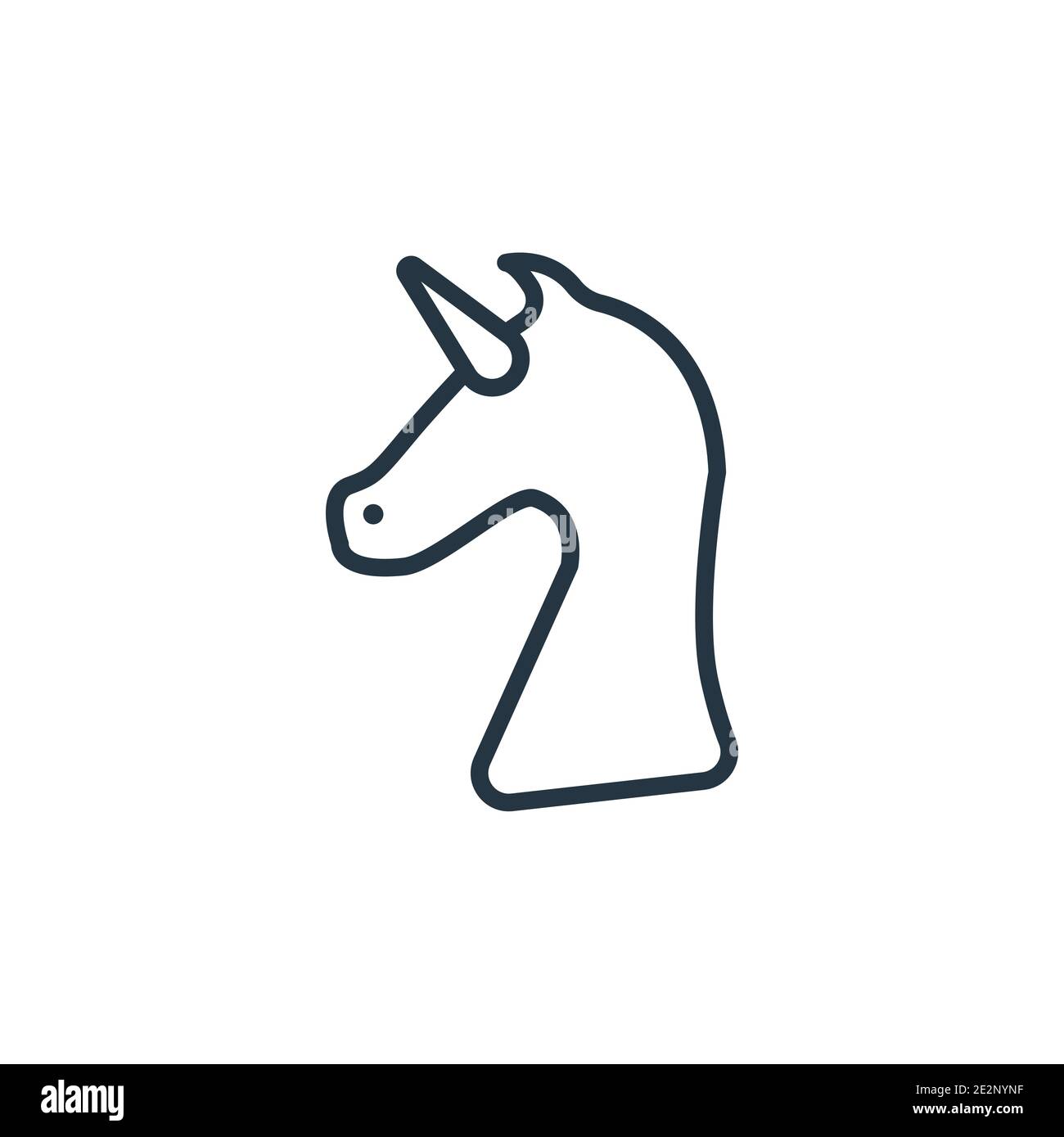 Myth outline vector icon. Thin line black myth icon, flat vector simple ...