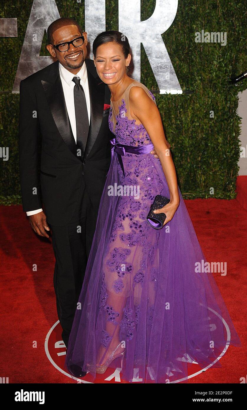 Forest Whitaker and Keisha Whitaker arriving at the Vanity Fair Oscar ...