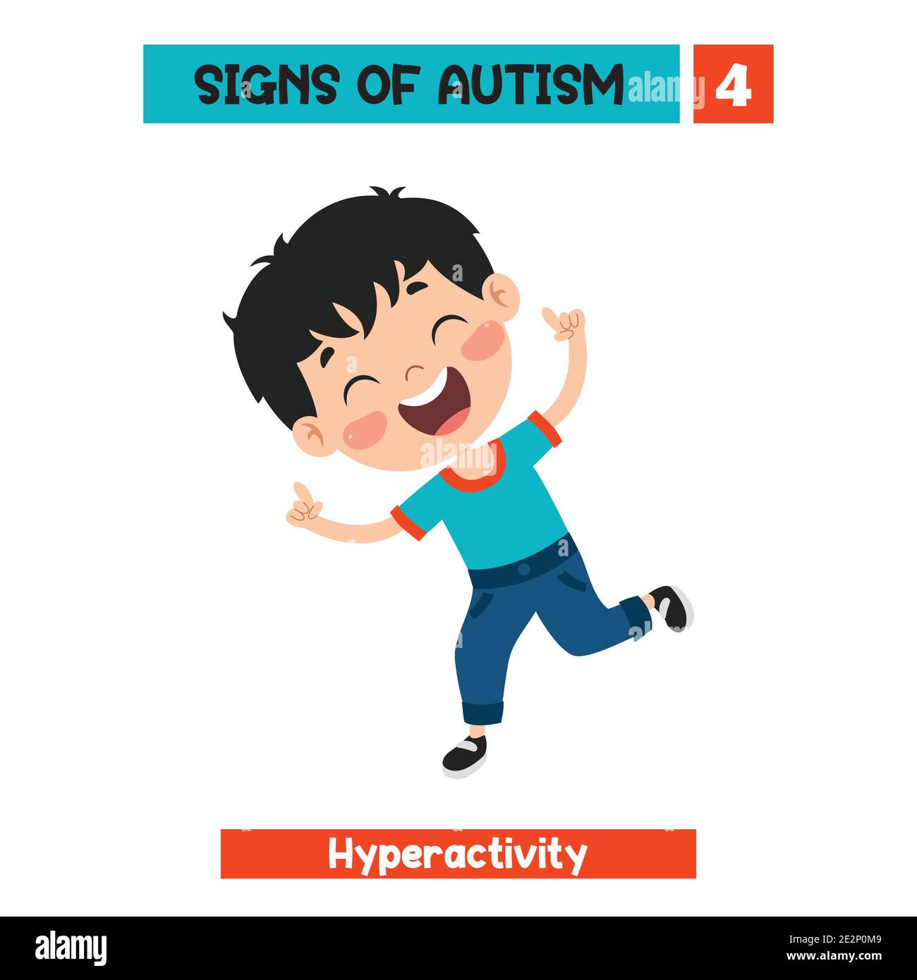 Concept Drawing of Autism Awareness Stock Vector Image & Art - Alamy