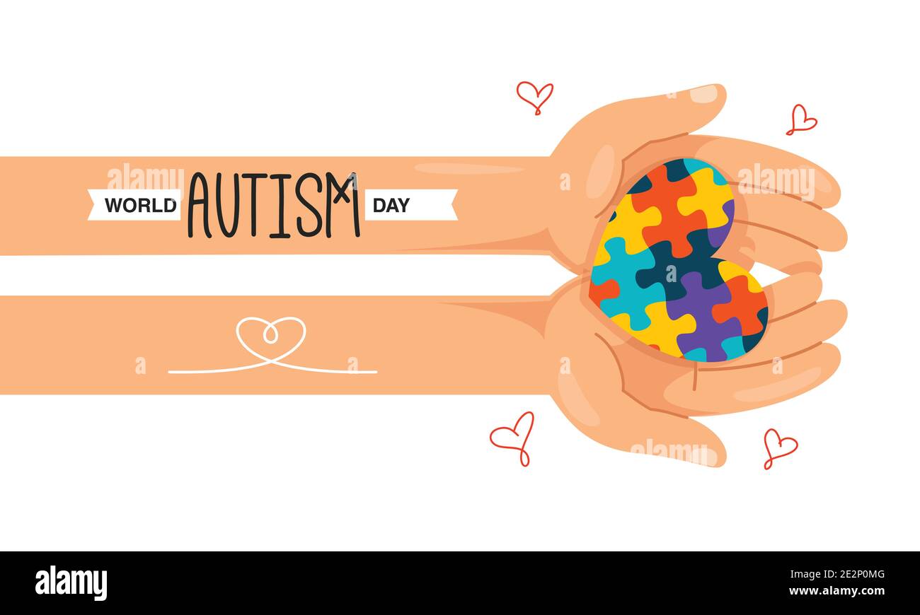 Concept Drawing of Autism Awareness Stock Vector Image & Art - Alamy
