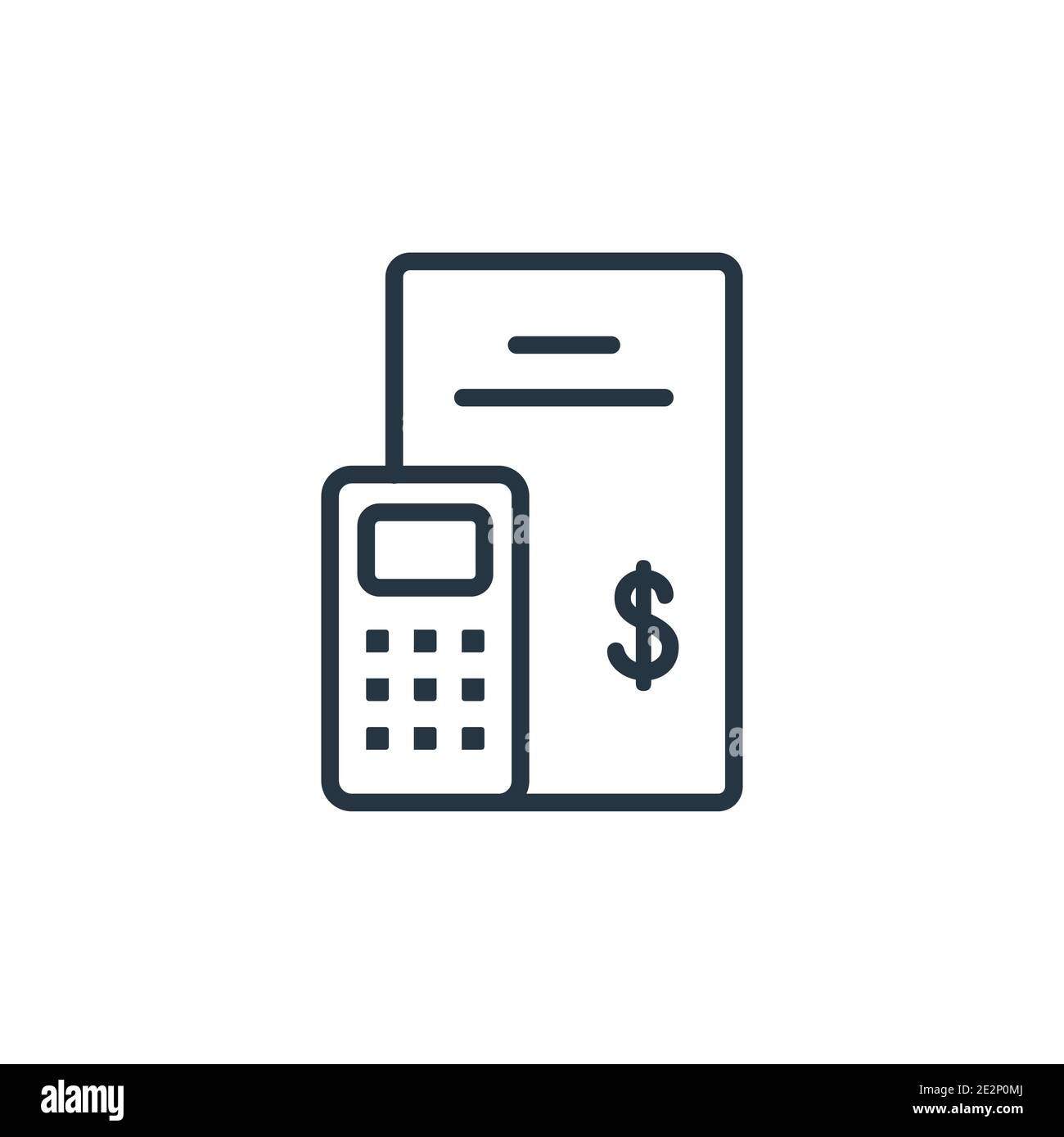 Accounting Icon Flat