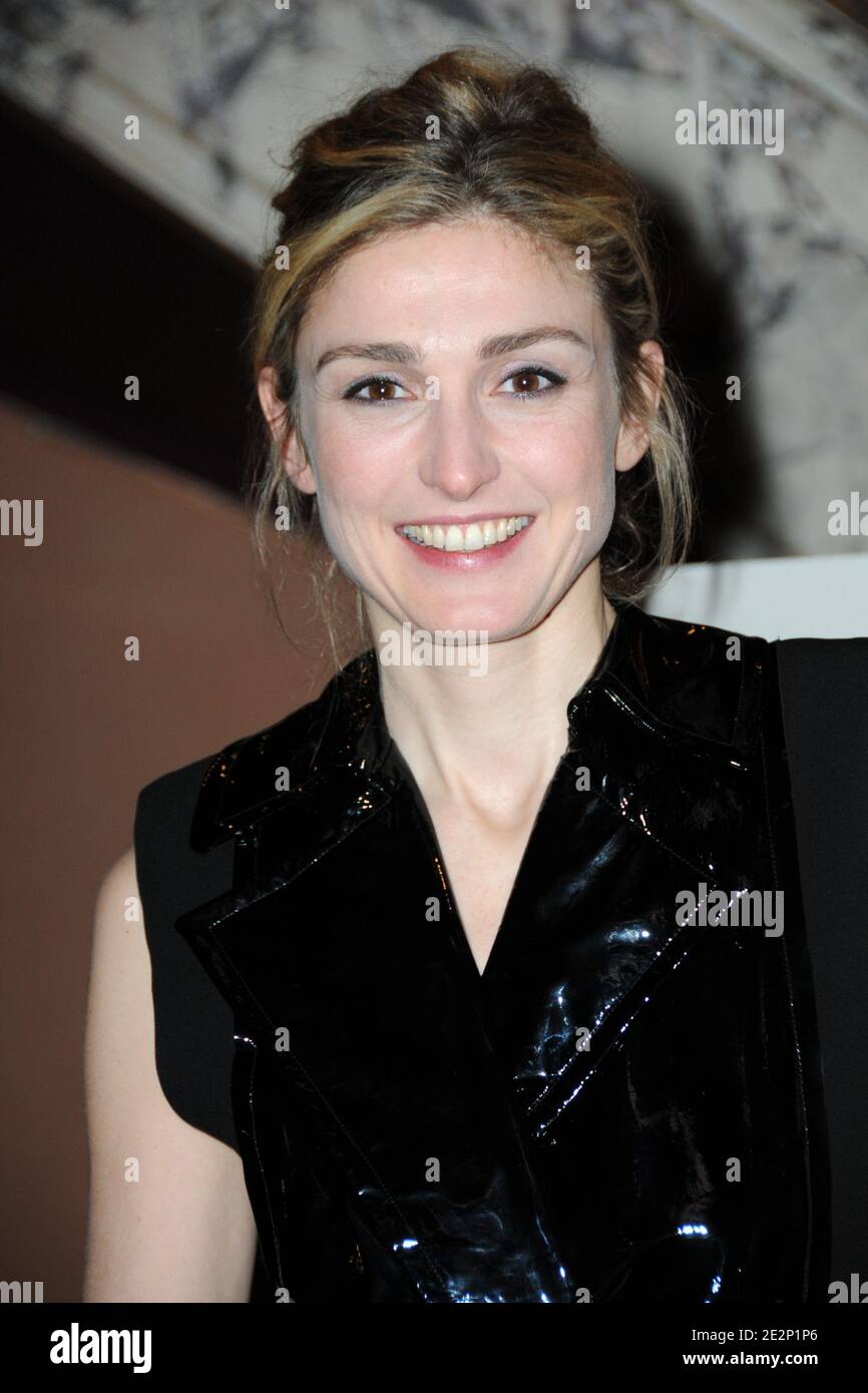 Actress Julie Gayet attending the premiere of 'Piece montee' at Gaumont ...