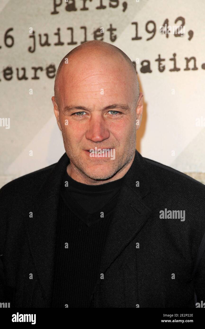 Yann Collette arriving for the premiere of 'La Rafle' held at the ...