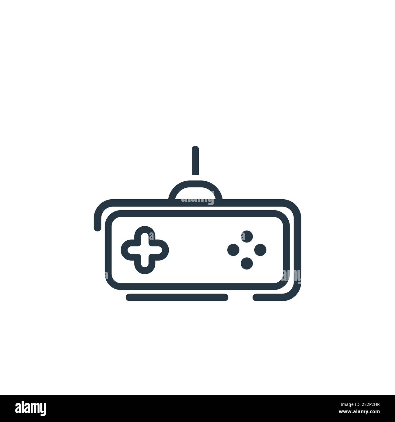 Controls outline vector icon. Thin line black controls icon, flat ...