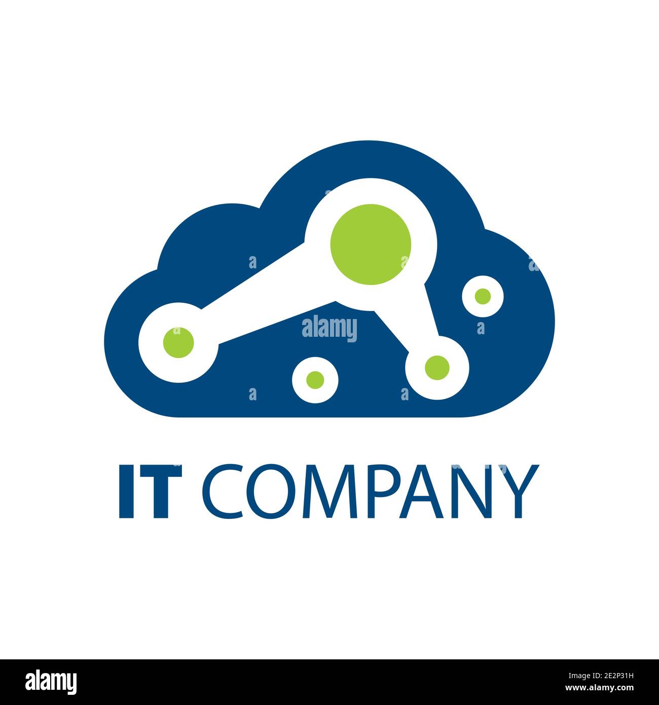Vector logo of an it company Stock Vector Image & Art - Alamy