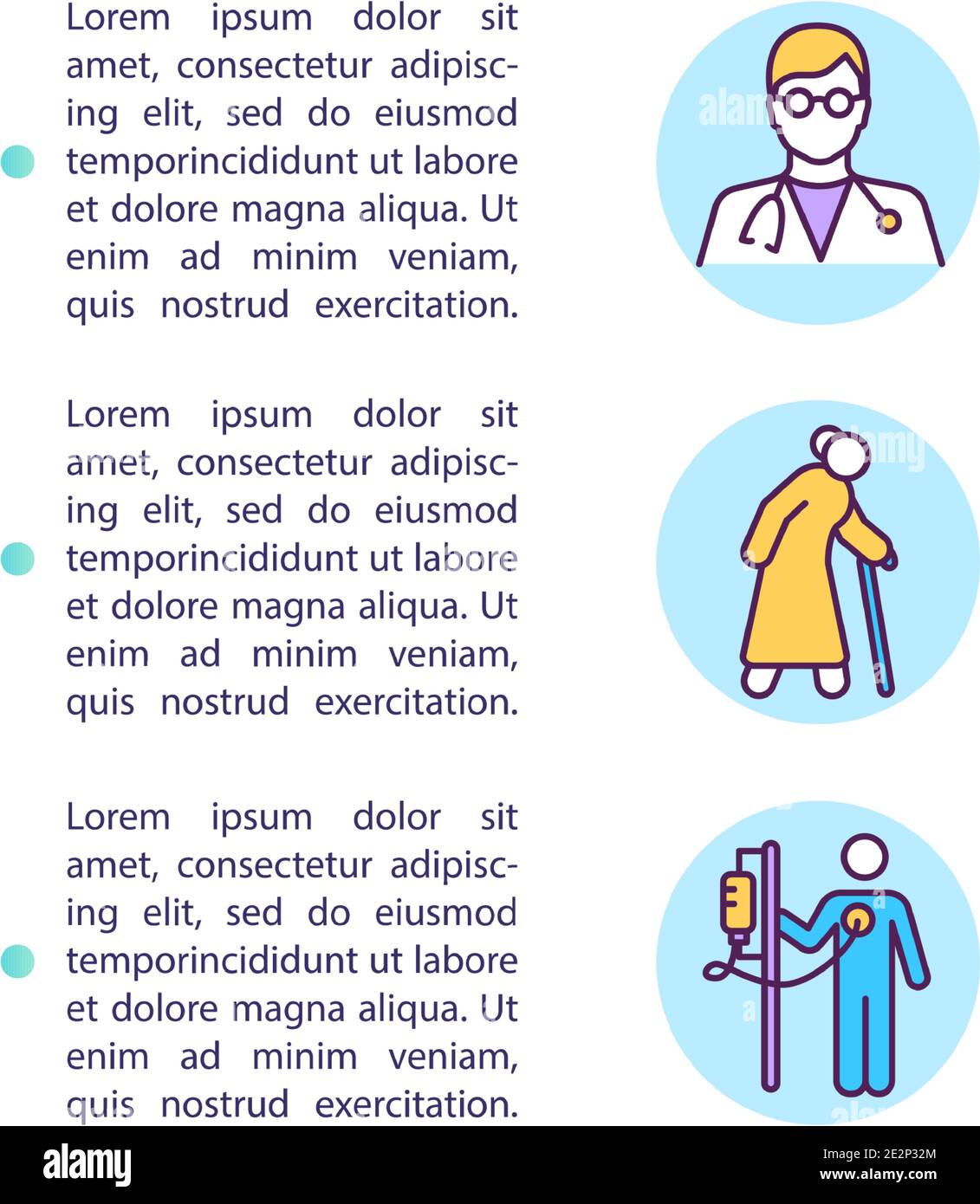 Vaccination priority groups concept icon with text Stock Vector Image ...