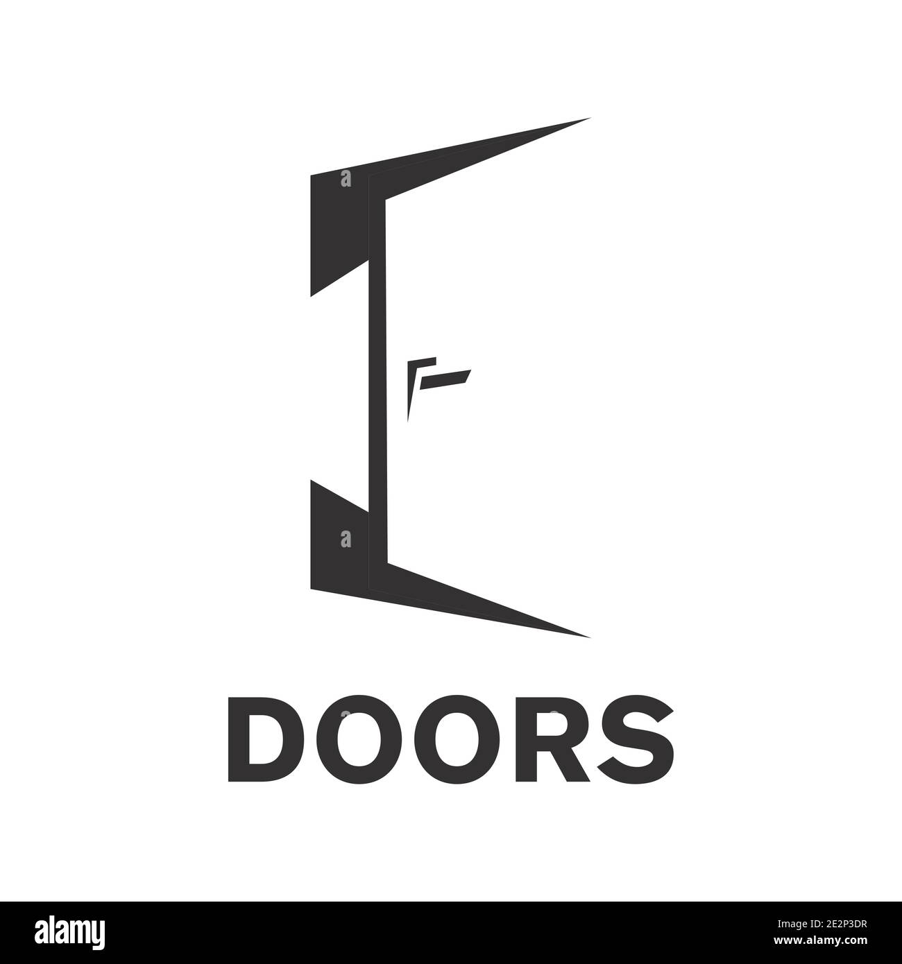 Vector logo of a door store Stock Vector Image & Art - Alamy