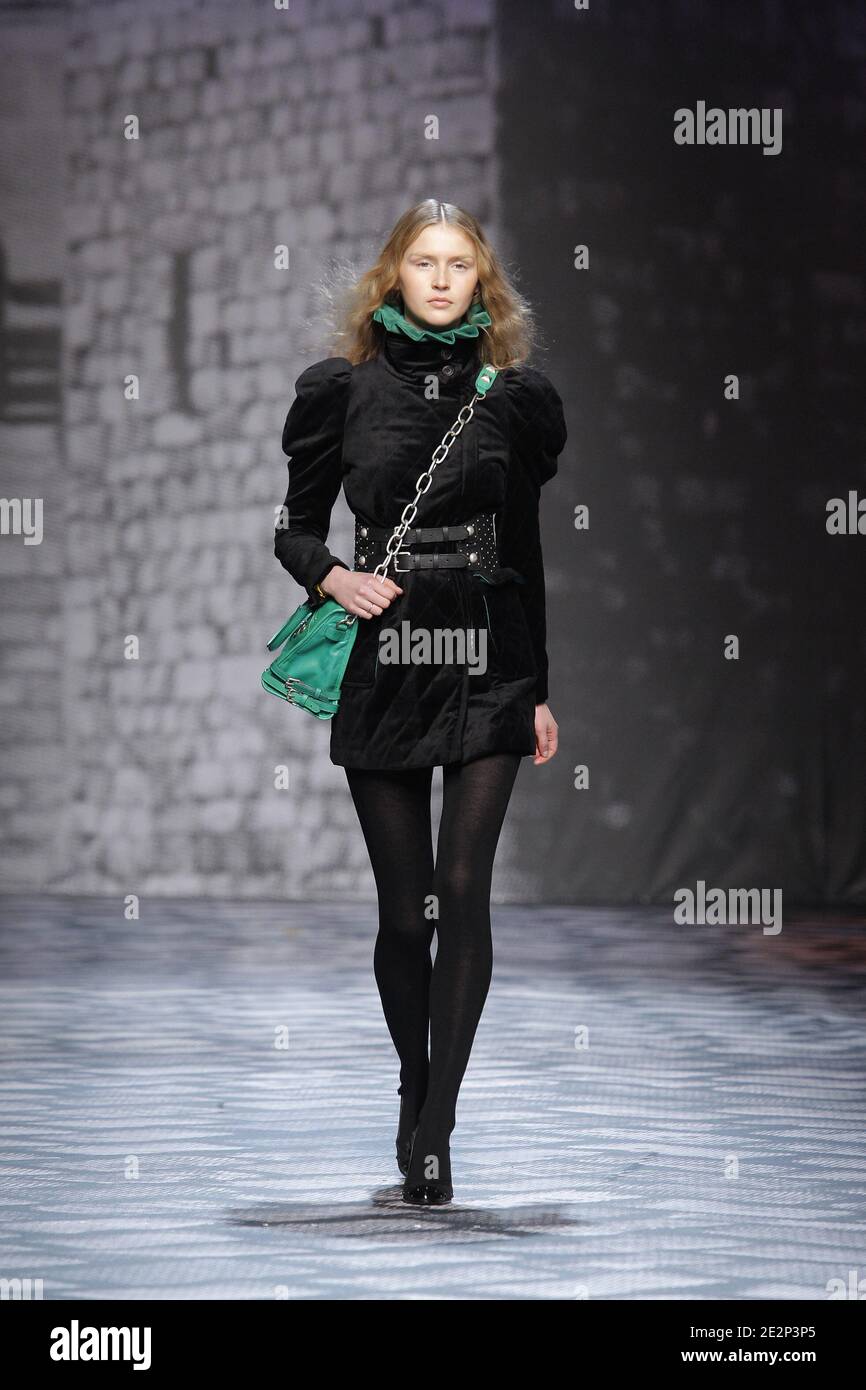 A model wears a creation by designer Jean-Charles de Castelbajac for ...