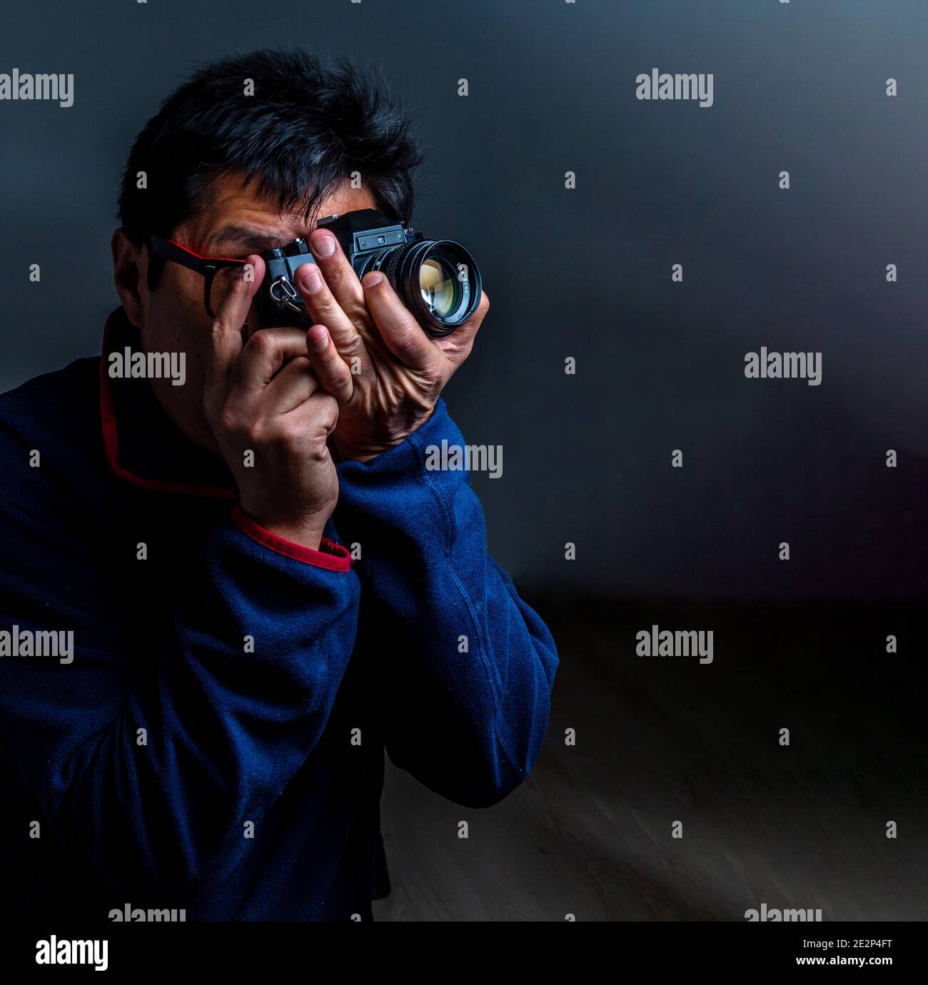 Analog portrait hi-res stock photography and images - Alamy