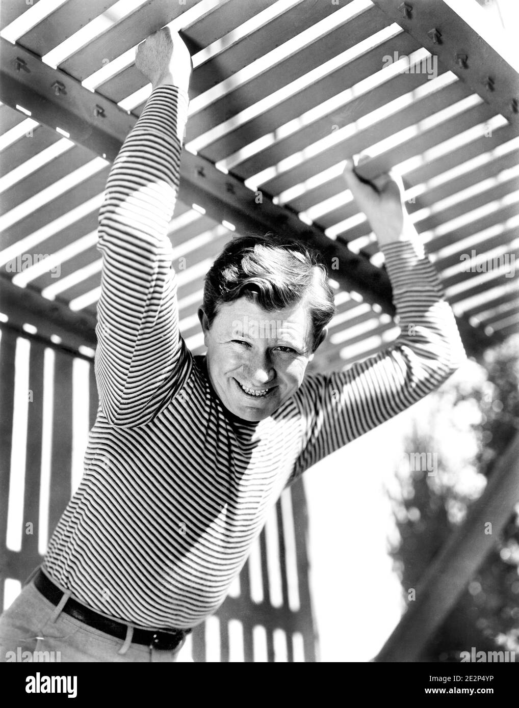 Stuart Erwin, Half-Length Publicity Portrait for the Film, "He Learned ...