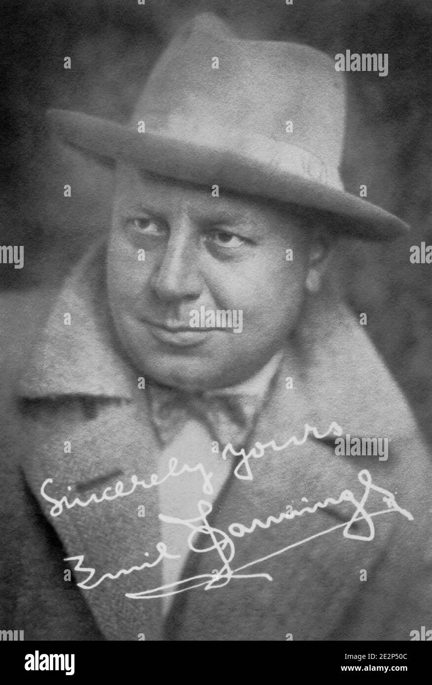 Portrait of emil jannings hi-res stock photography and images - Alamy