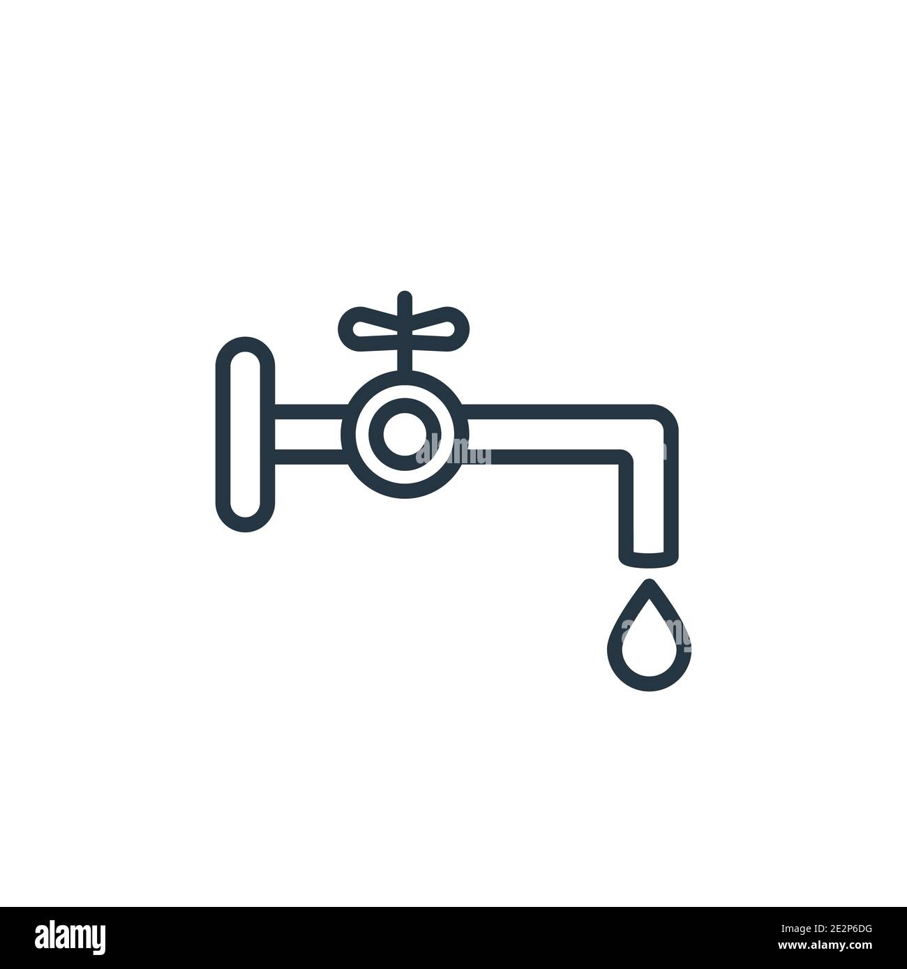 Single handle faucet Stock Vector Images - Alamy