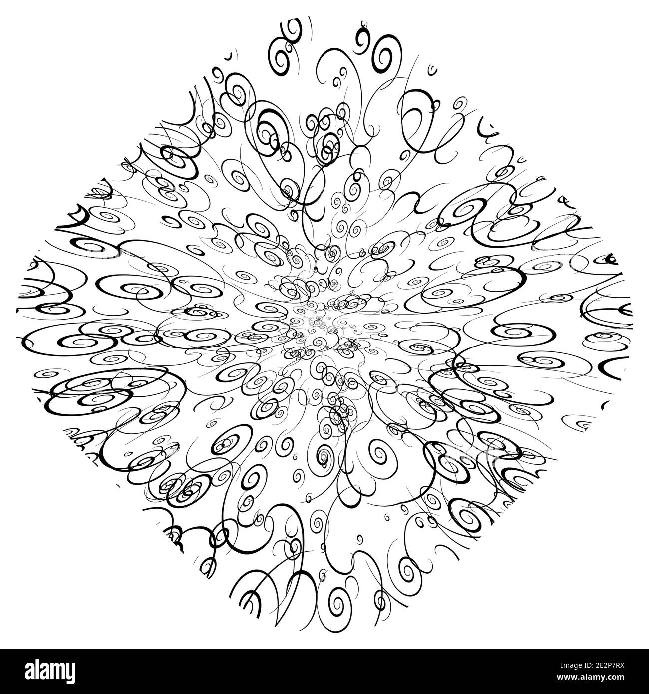 Spiral overlay Black and White Stock Photos & Images - Alamy