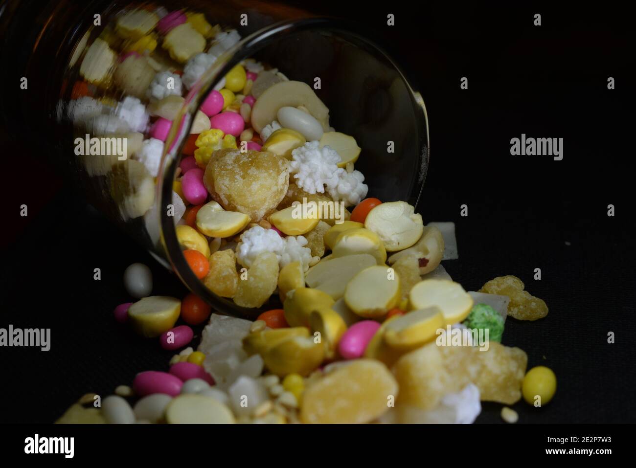 Indian snack spill hi-res stock photography and images - Alamy