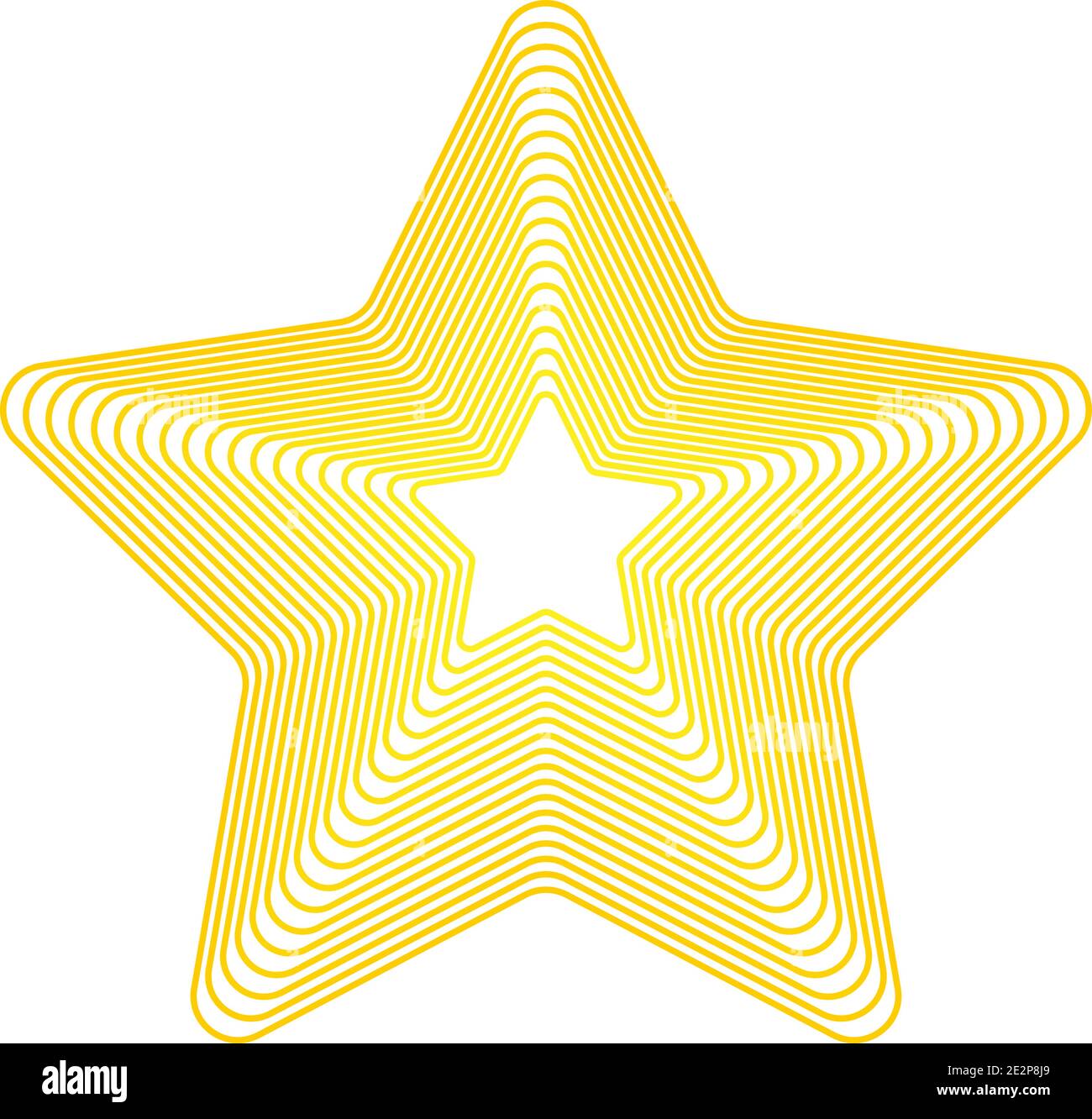 Star icon, Golden star on blank background Stock Vector Image & Art - Alamy