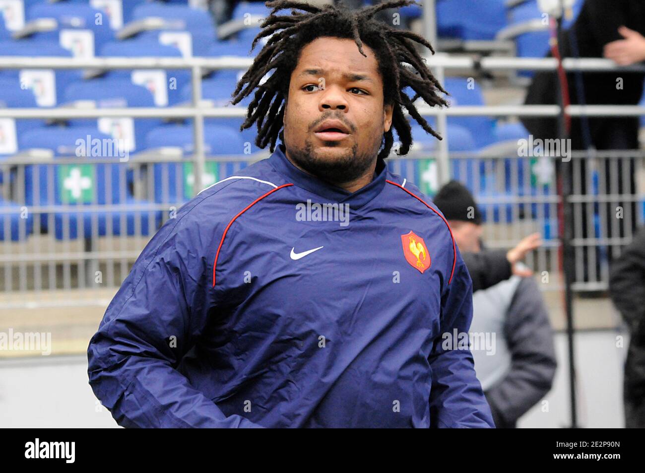 France's Mathieu Bastareaud during the RBS Six Nations Rugby Tournament ...