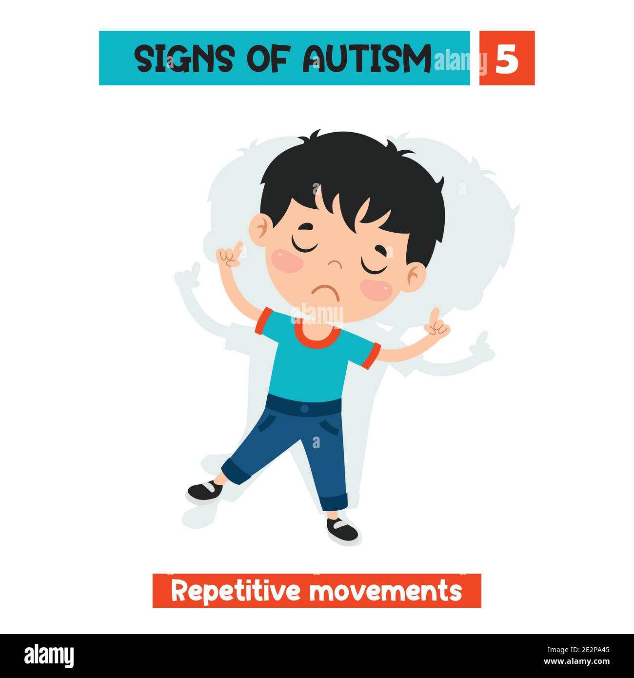 Concept Drawing of Autism Awareness Stock Vector Image & Art - Alamy