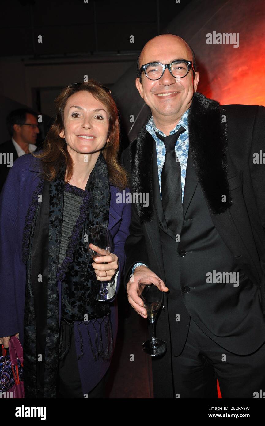 Karl Zero and Daisy D'Errata attending the 'France soir' newspaper ...