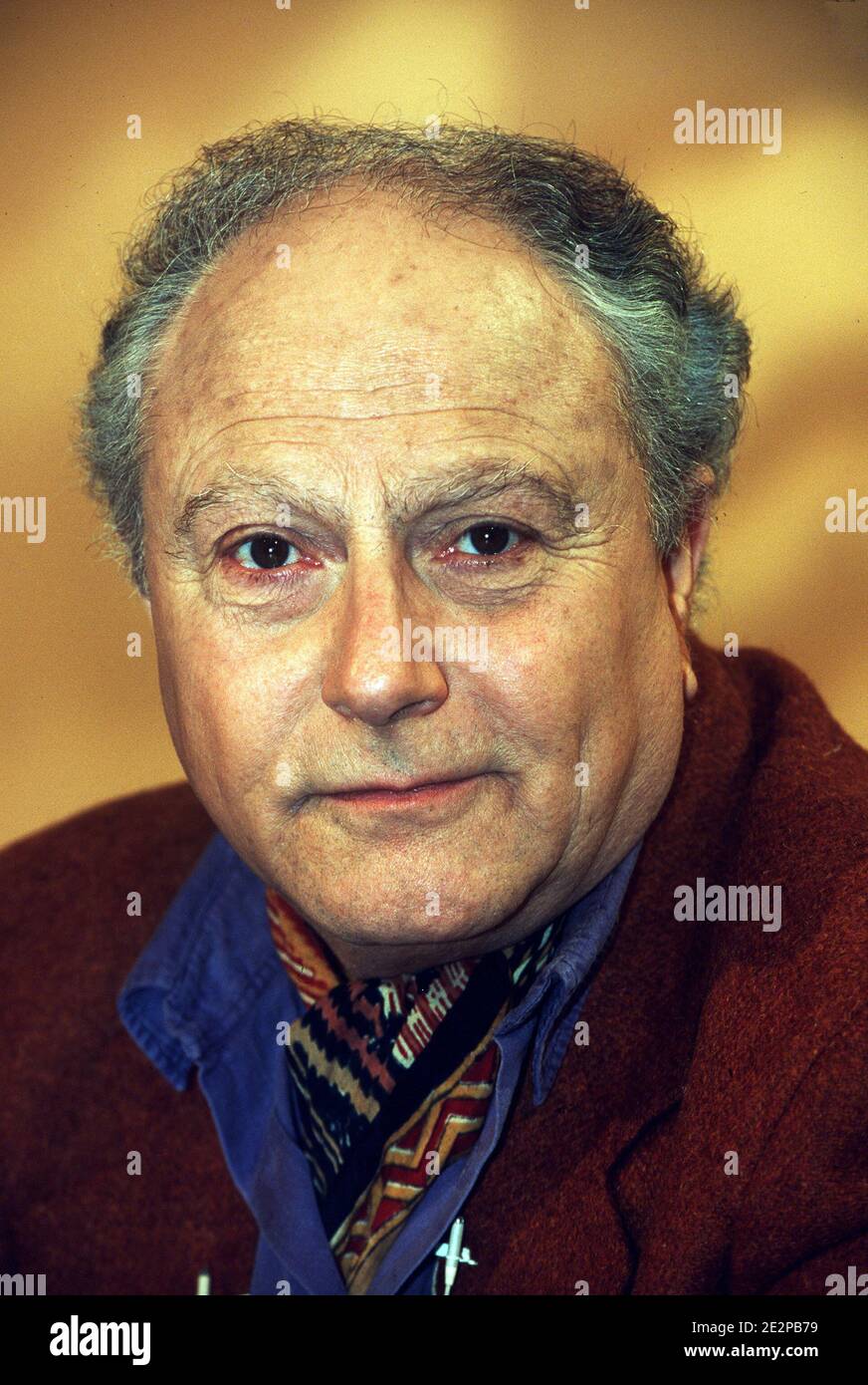 File picture of Michel Polac in January 1995. Photo by Mousse ...