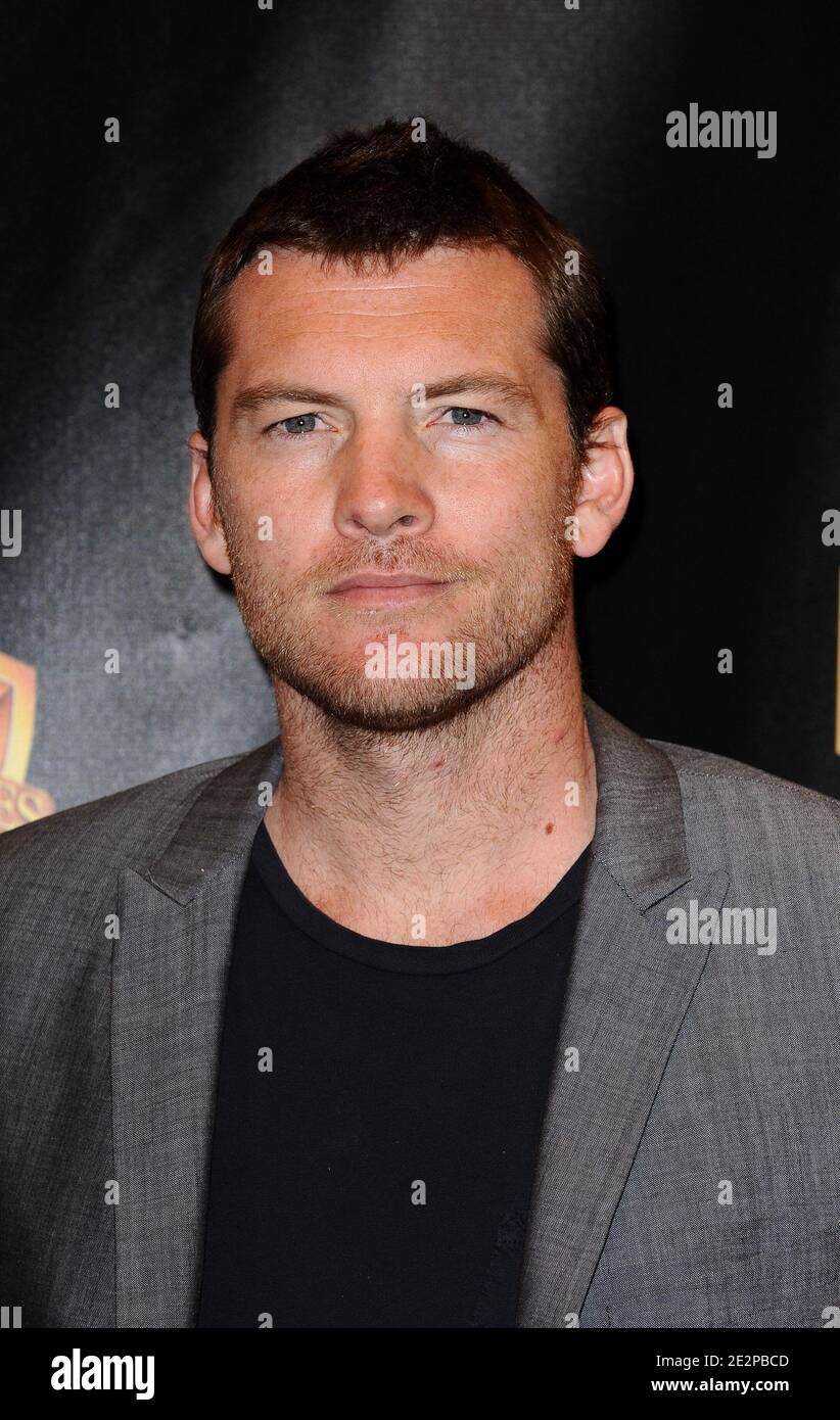 Sam Worthington attends the Warner Bros Films presentation during ...