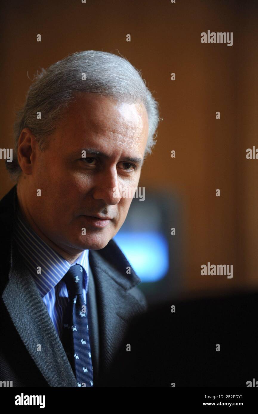 Georges Tron is pictured at the National Assembly in Paris, France on ...