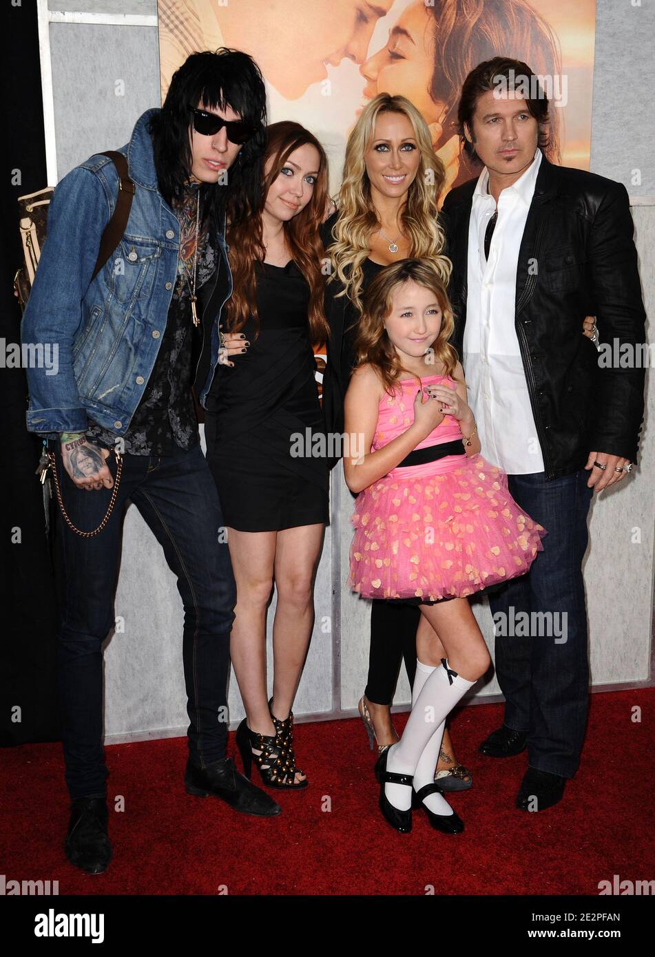 "Trace Cyrus, Brandi Cyrus, Tish Cyrus, Noah Lindsey Cyrus and Billy ...