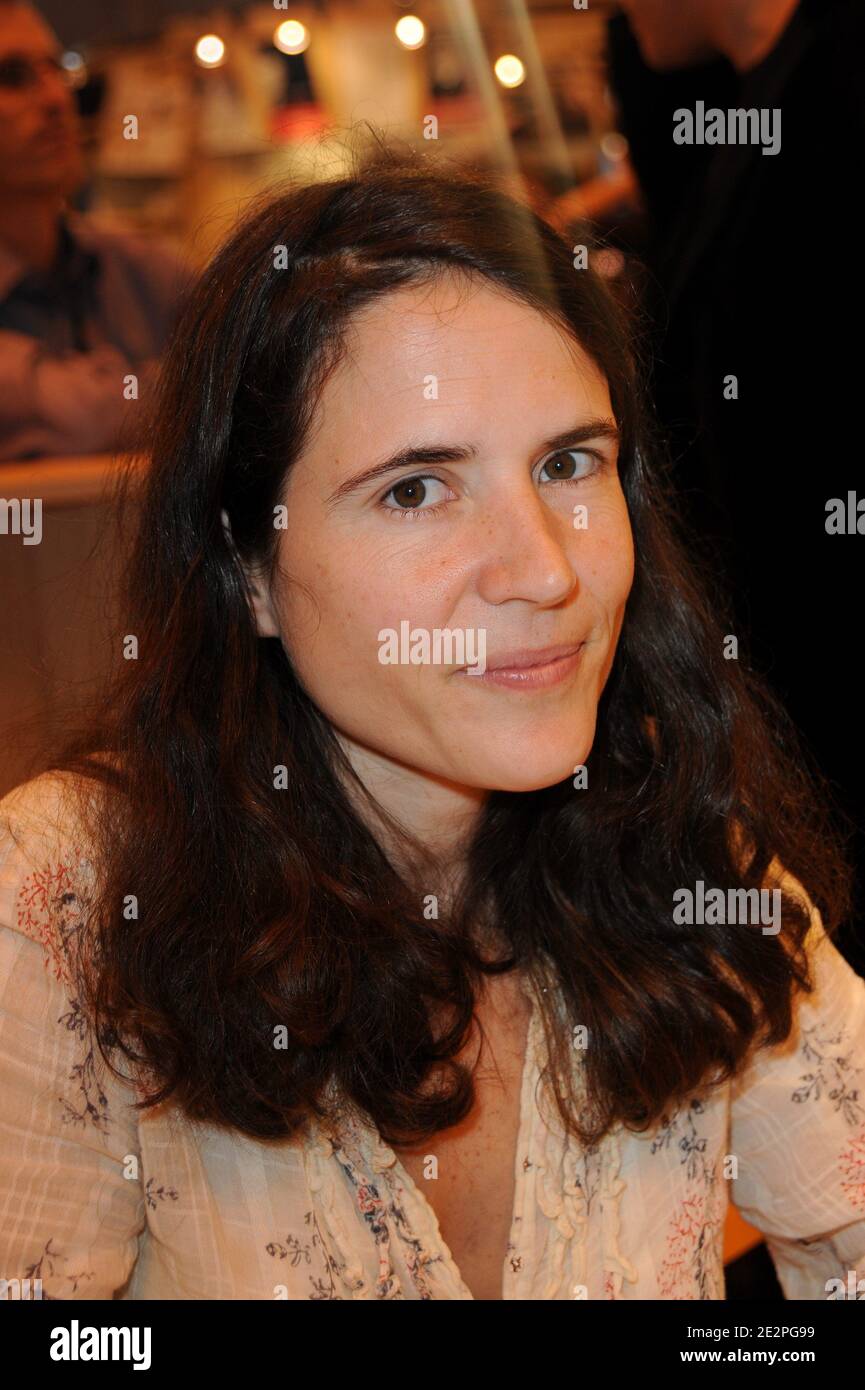 Mazarine Pingeot attending the Paris Book Fair 'Le Salon Du Livre' held ...