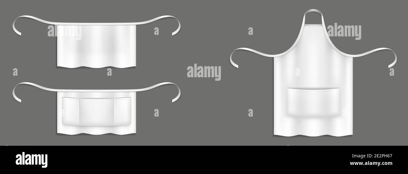 Mockup aprons Stock Vector Images - Alamy