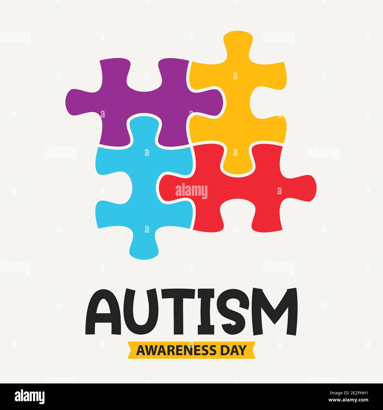 Concept Drawing of Autism Awareness Stock Vector Image & Art - Alamy