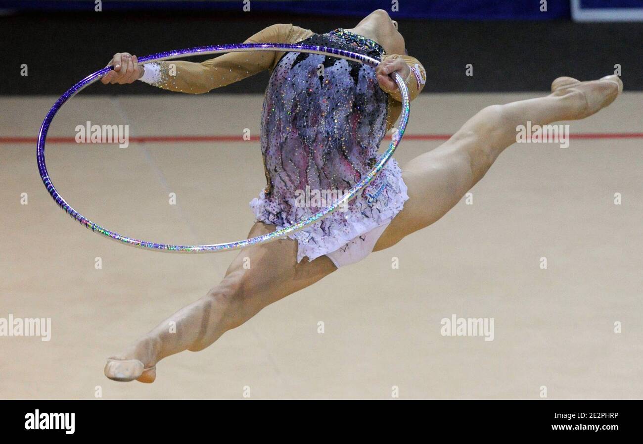Evgeniya Kanaeva (Russia) during the Hoop event of the International ...