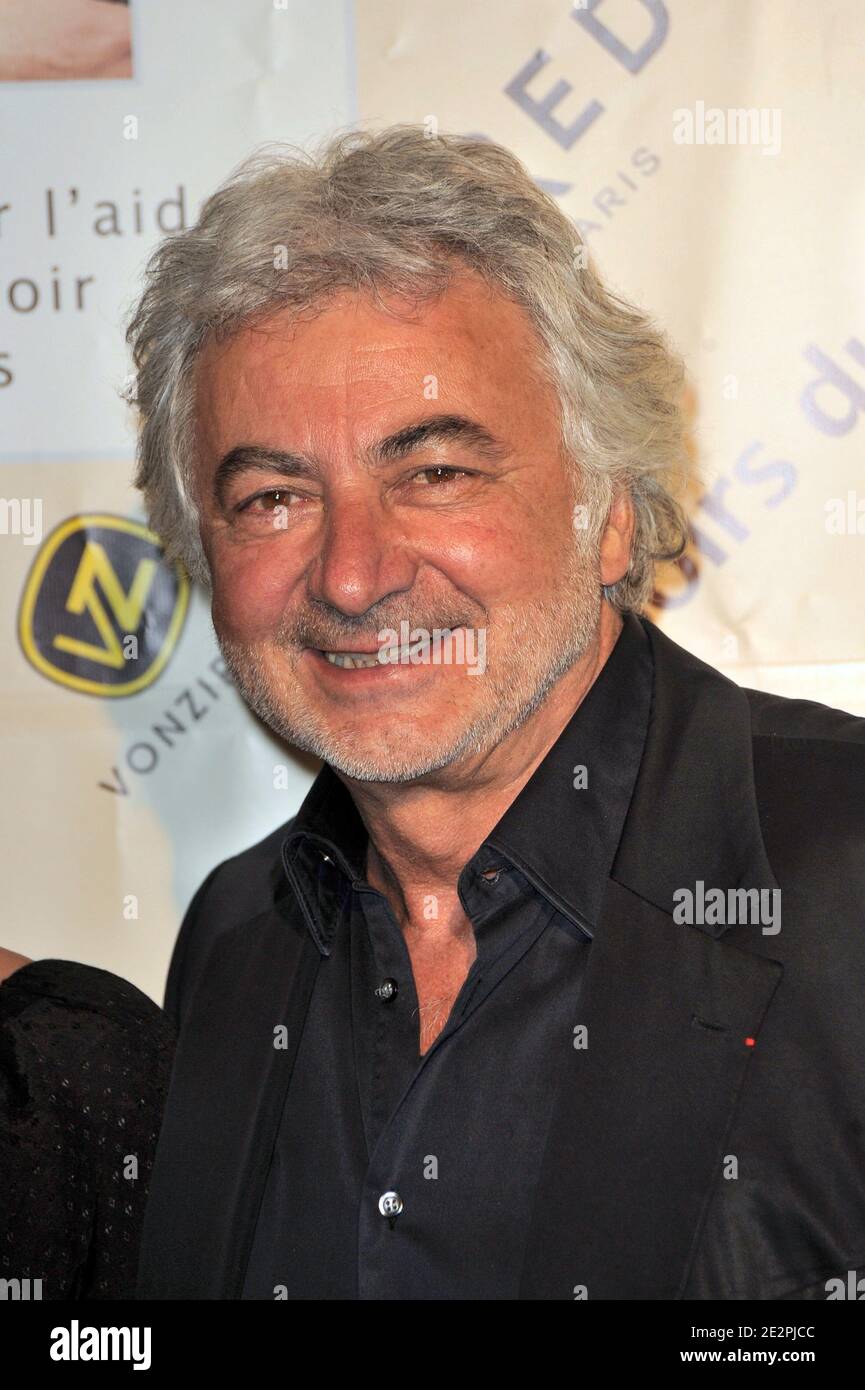 Franck Provost posing at the Hotel Renaissance in Paris, France on ...