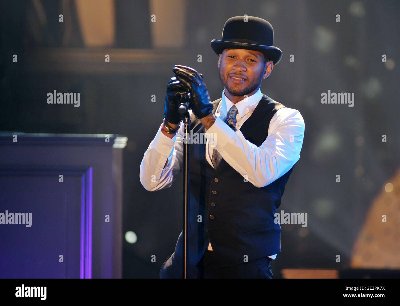 Usher performs new songs from his latest release, 'Raymond v. Raymond ...