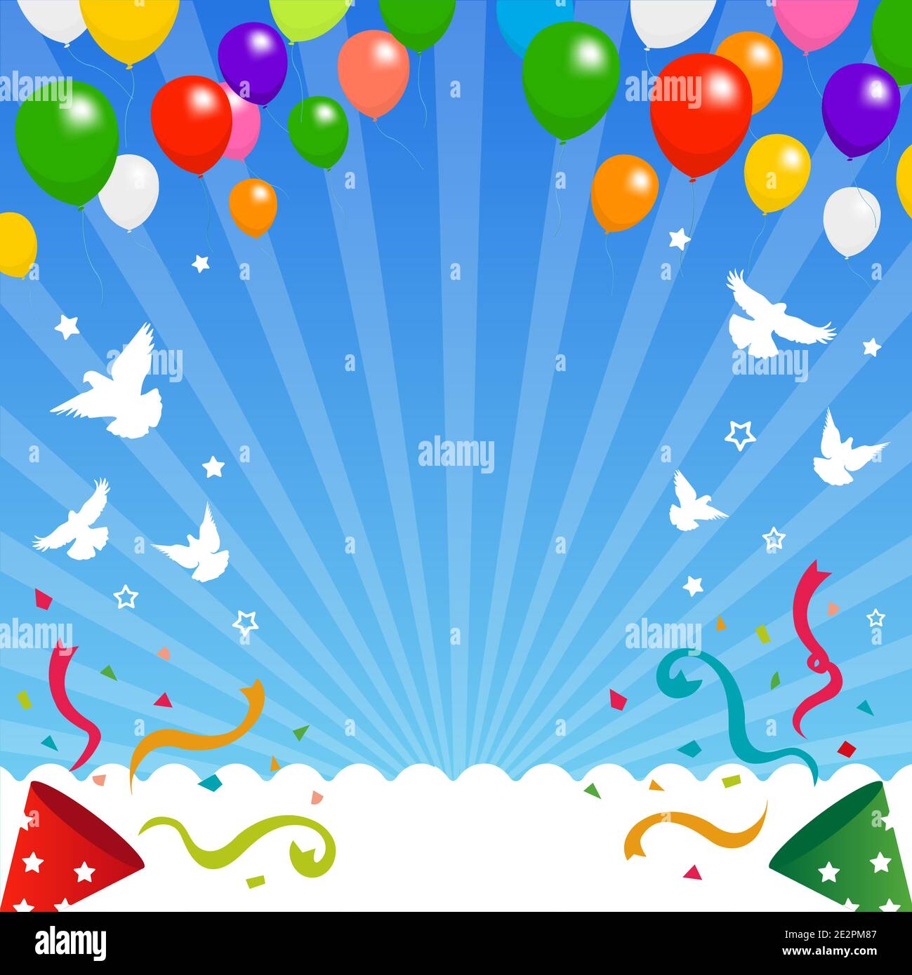 Birthday celebration banner hi-res stock photography and images - Alamy