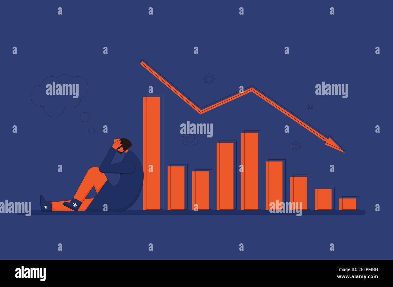 Tumbled down Stock Vector Images - Alamy
