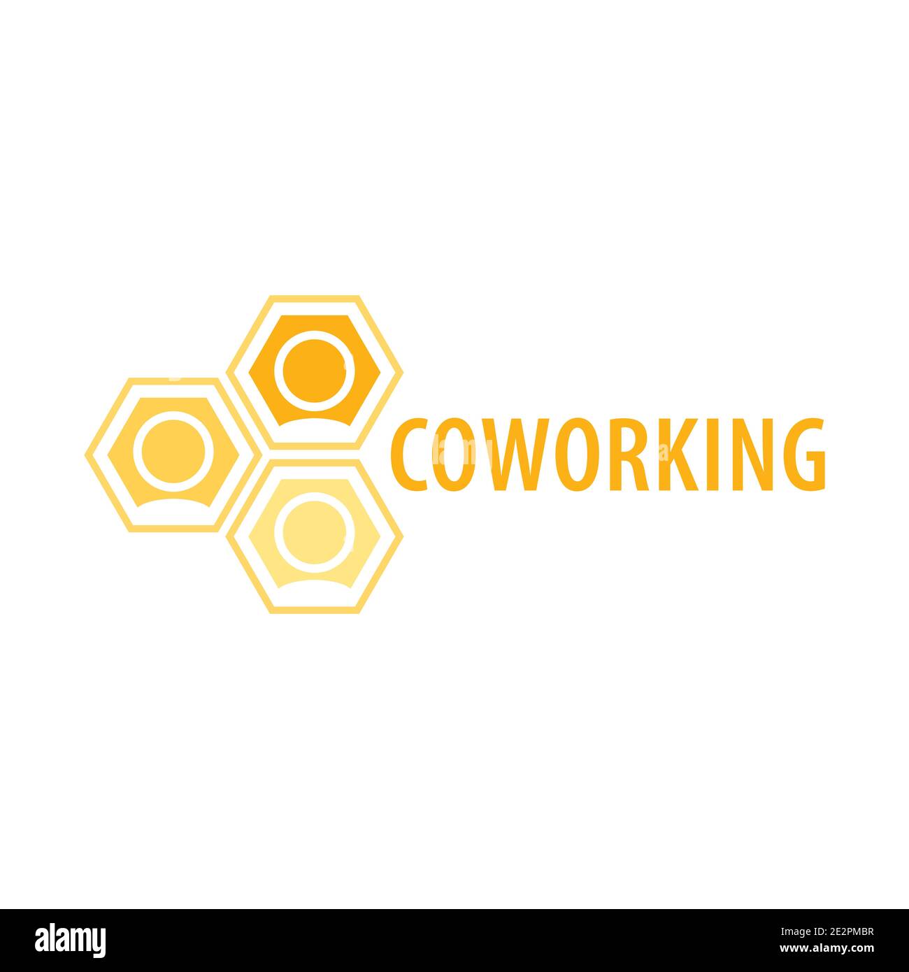 Vector logo coworking and workspace Stock Vector Image & Art - Alamy