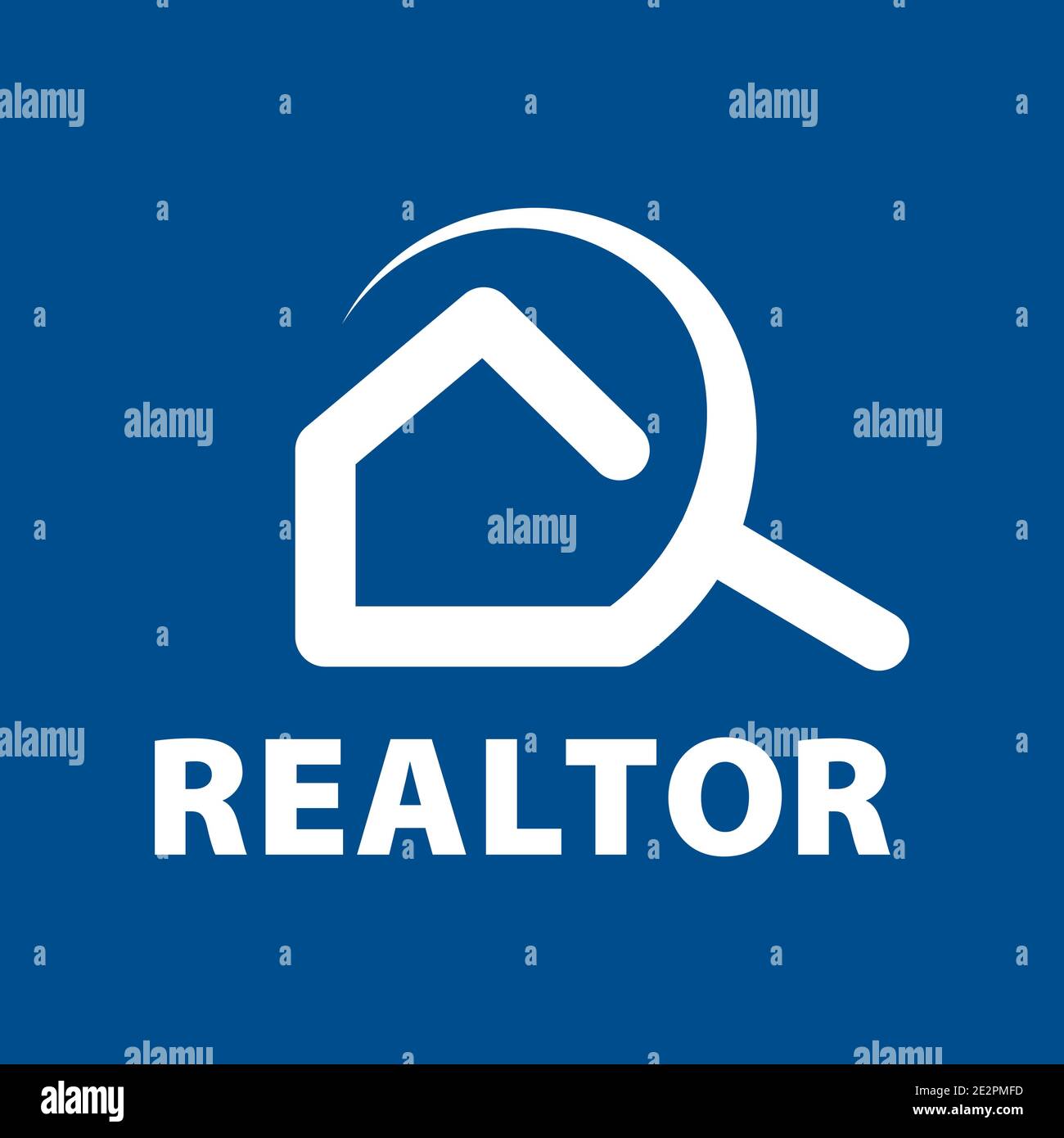 Vector logo realtor, real estate sales Stock Vector Image & Art - Alamy