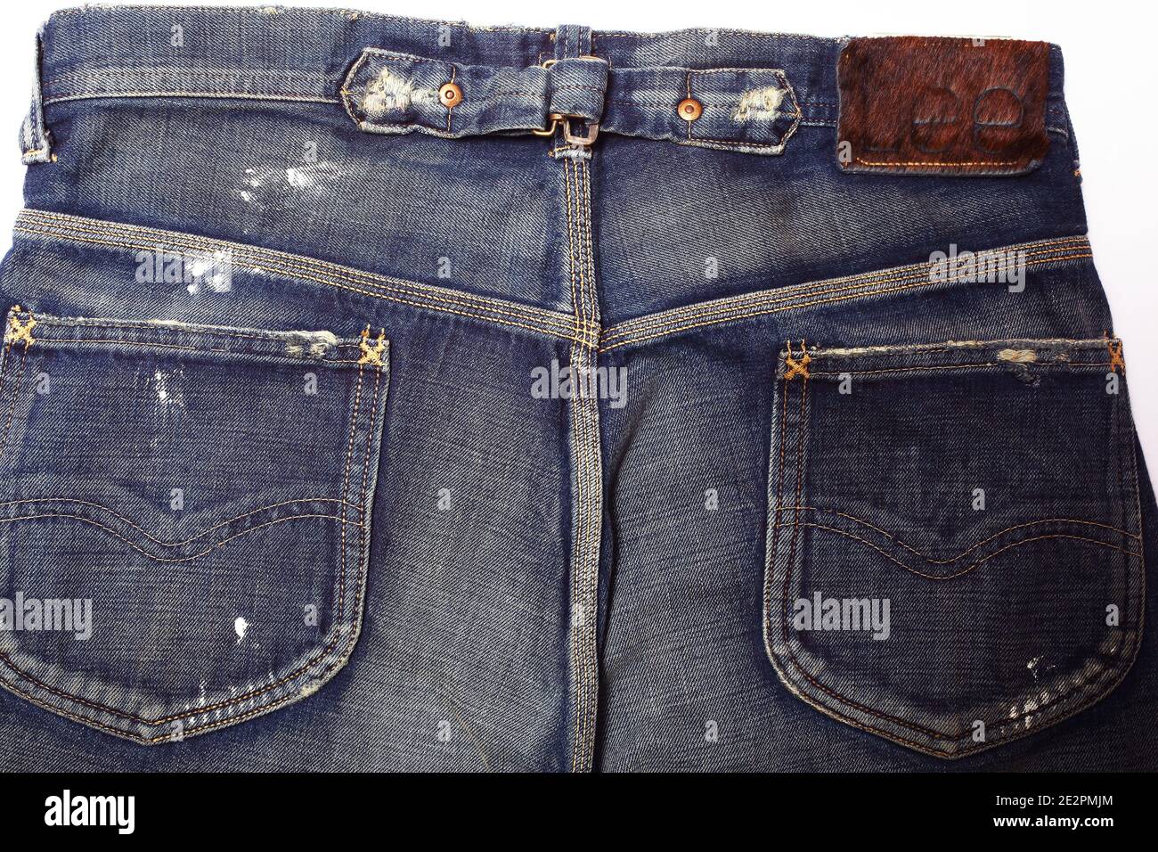 Vintage workwear denim hi-res stock photography and images - Alamy