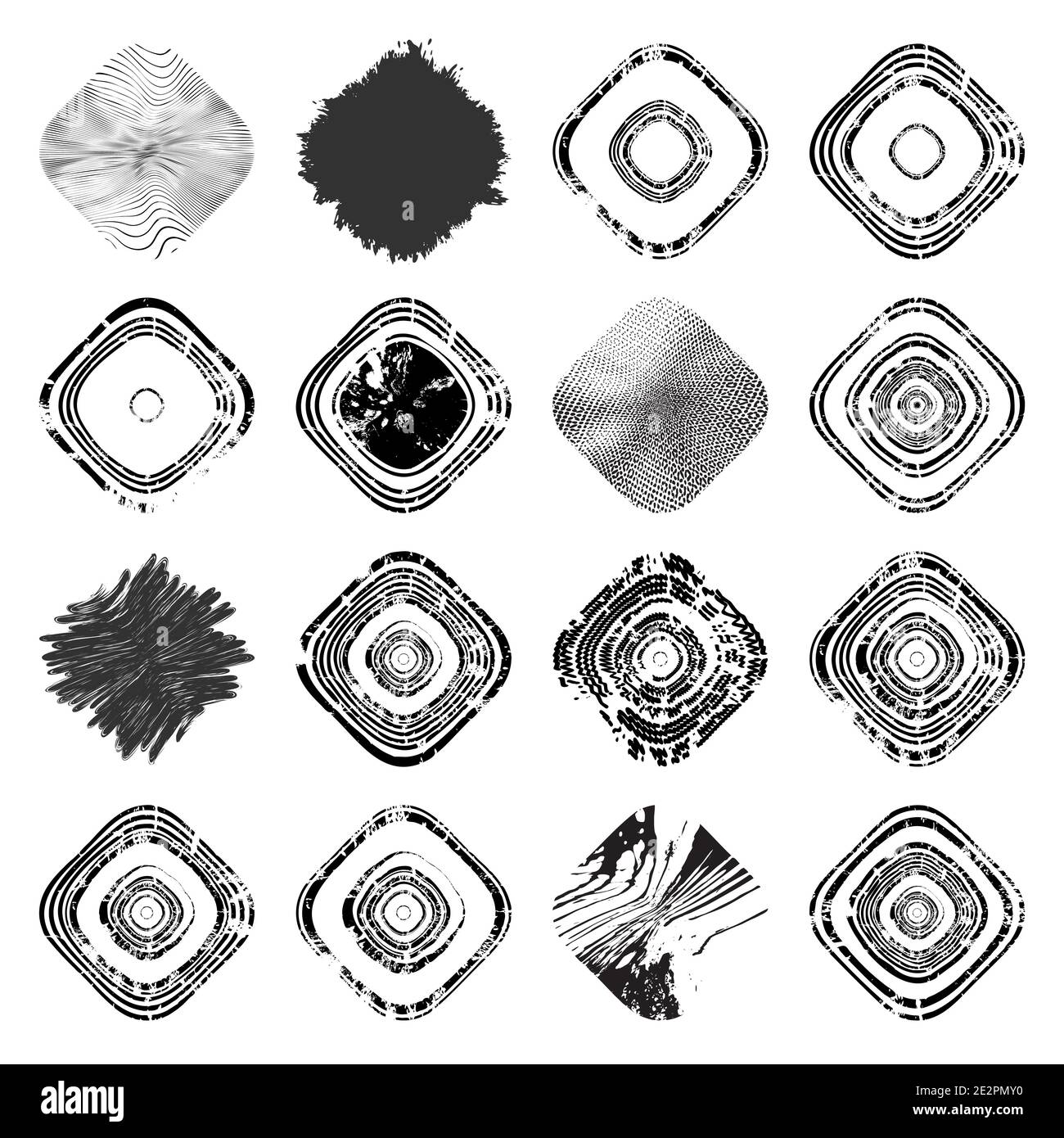 Rounded Rectangle Set Stock Vector Image & Art - Alamy