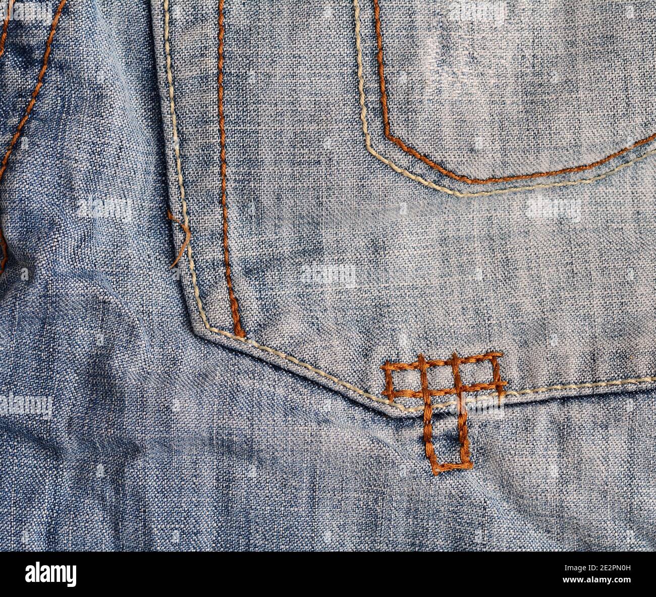 Jeans design.Grunge jeans pattern. Casual jeans background. Grunge ...