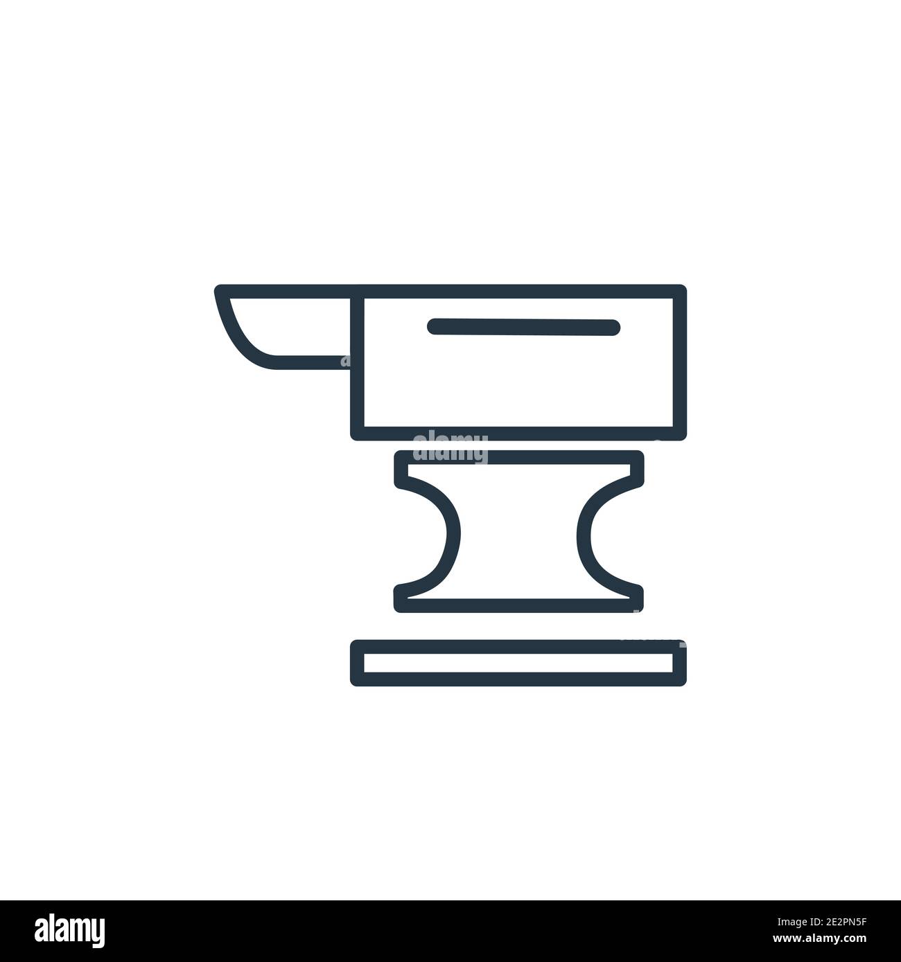 Anvil blacksmith tools Cut Out Stock Images & Pictures - Alamy