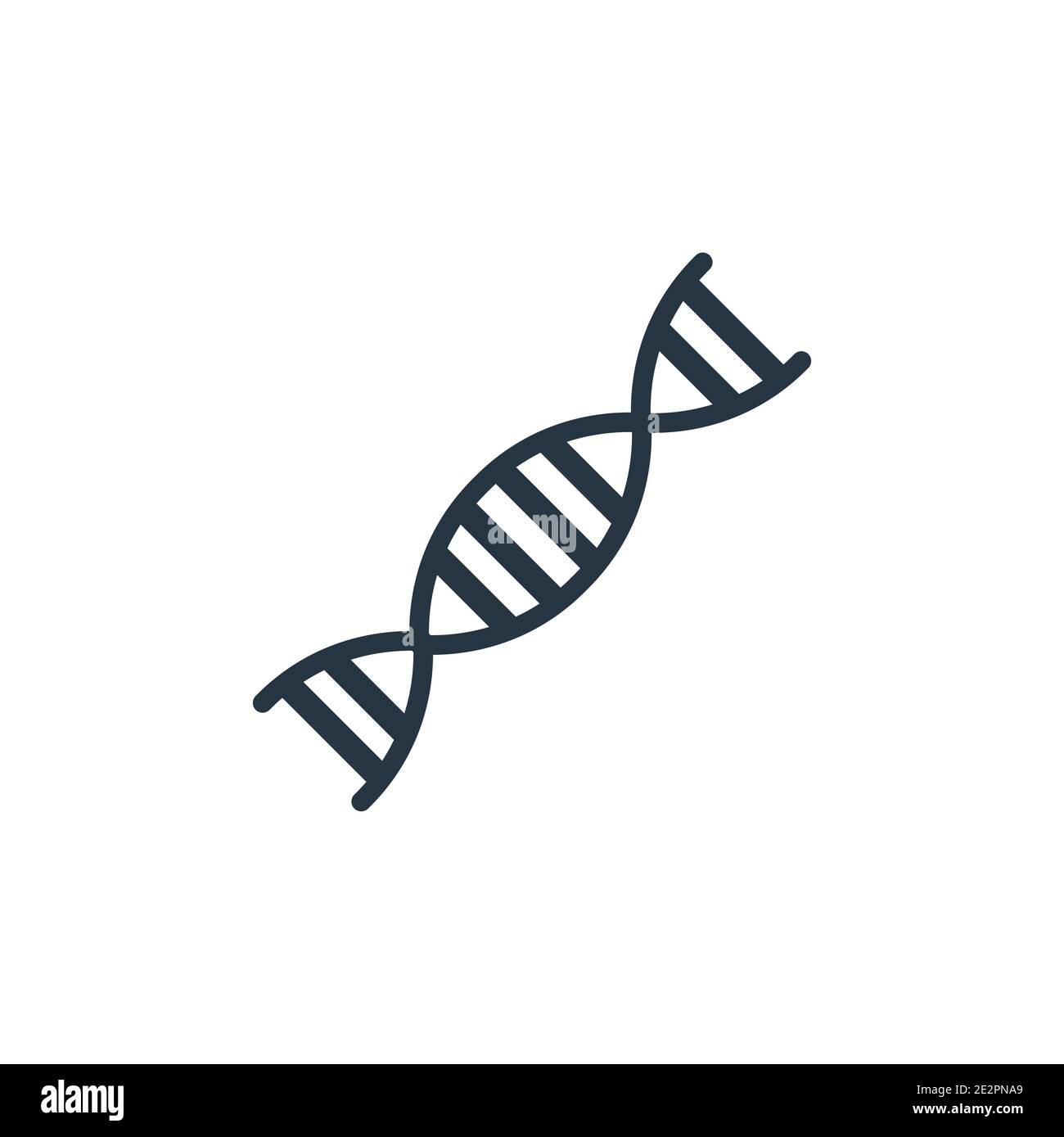 Simple Dna Strand Drawing