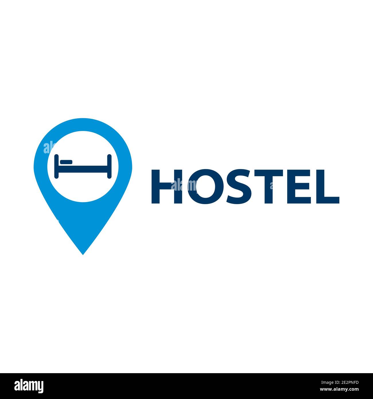 Vector logo of a hostel, hotel Stock Vector Image & Art - Alamy