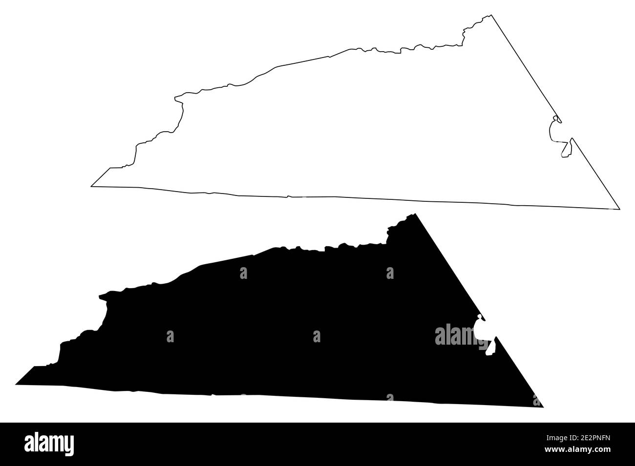 Map of grayson hi-res stock photography and images - Alamy