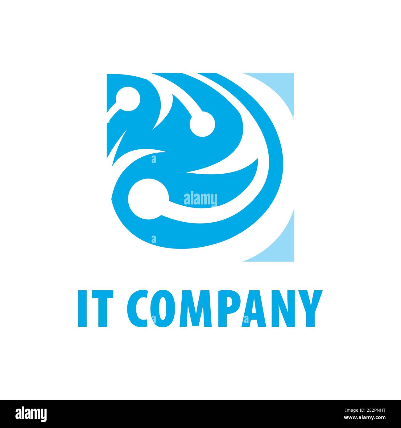 Vector logo of an it company Stock Vector Image & Art - Alamy
