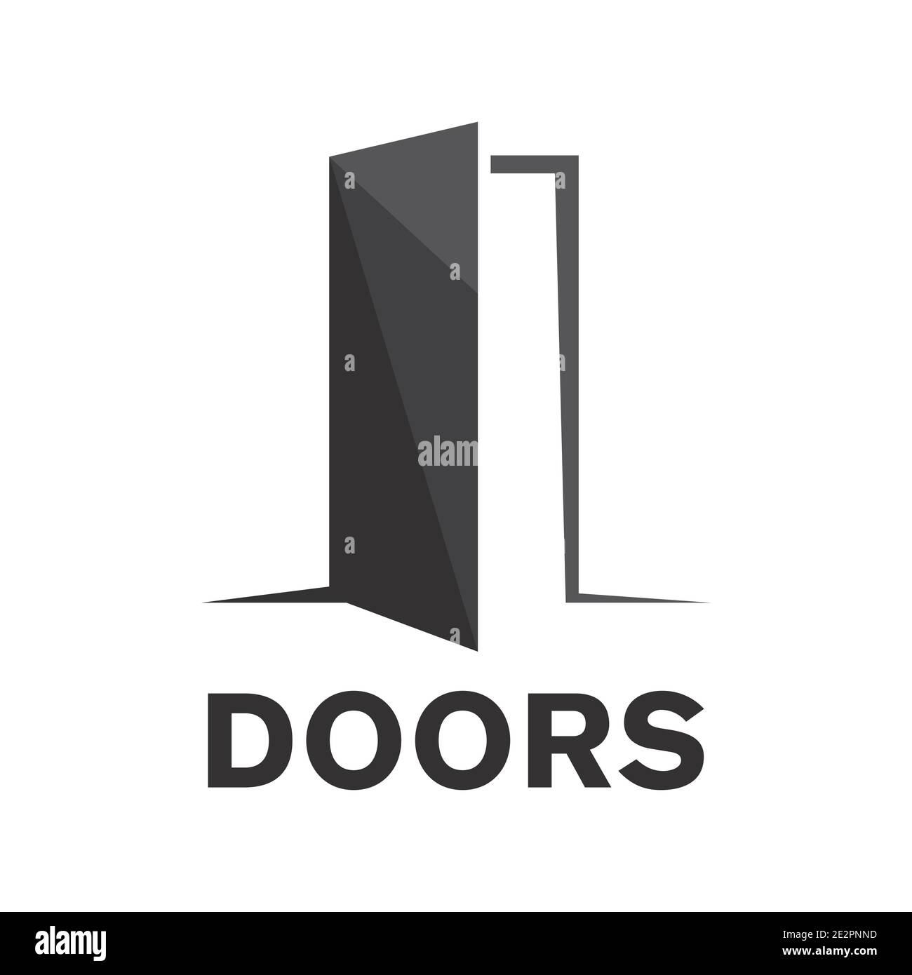 Vector logo of a door store Stock Vector Image & Art - Alamy